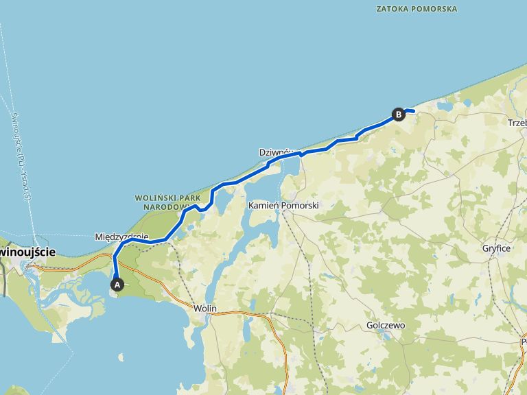 Radreise Deutschland - Polen 2019 Etappe 4 nach Rewal | Fahrradtour ...